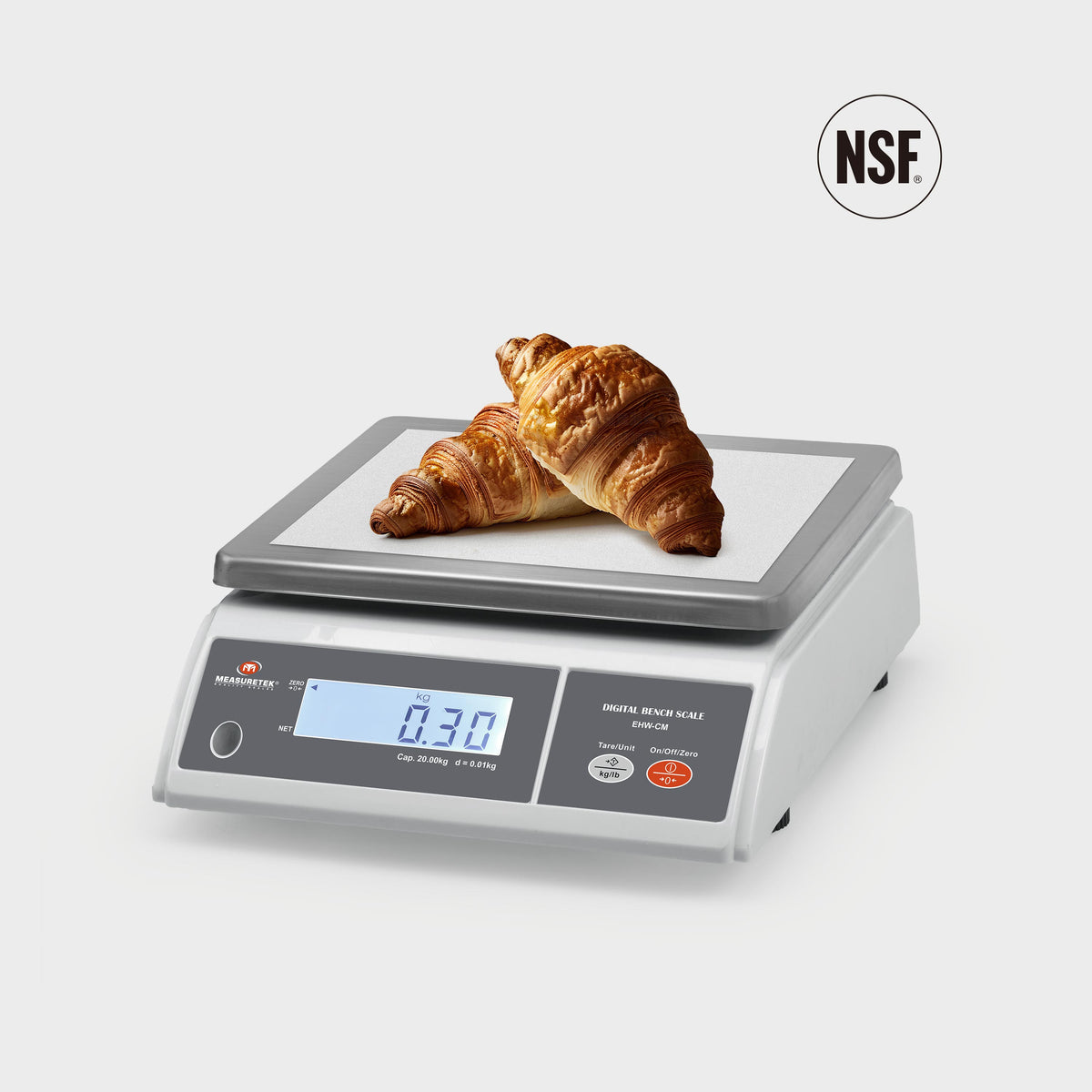 EHW-CM NSF Approved Digital Kitchen Scale / Commercial Bench Scale ...